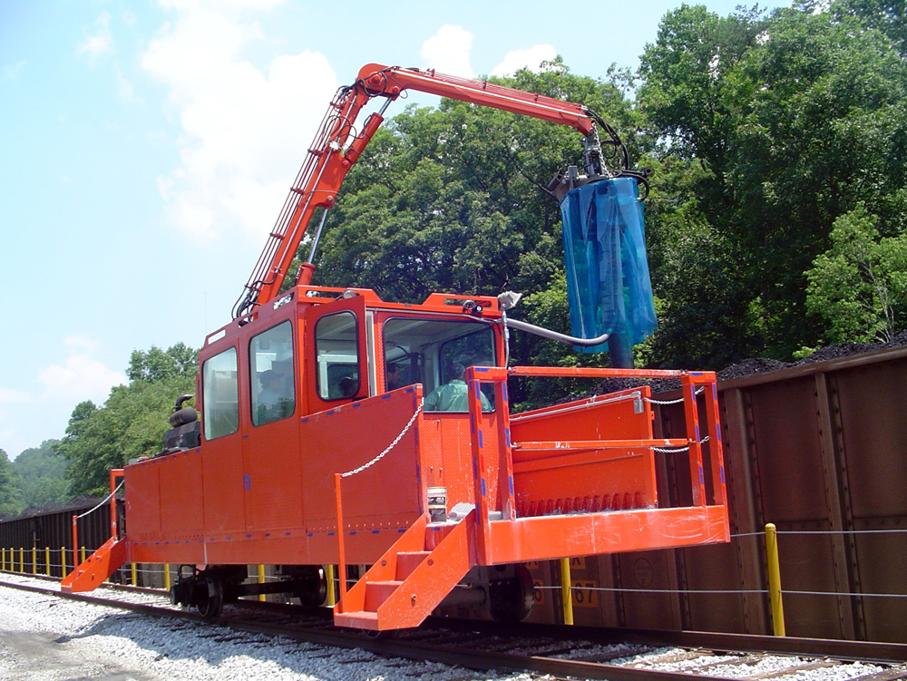 Rail Mounted Coal Auger Sampling Systems Equipment Uni-Sampler | Coal ...